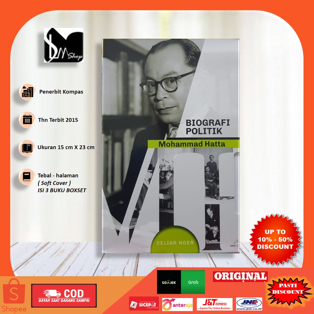 Jual Buku BIOGRAFI POLITIK MOHAMMAD HATTA (BOXSET ISI 3 BUKU) | Shopee ... Jual Buku BIOGRAFI POLITIK MOHAMMAD HATTA (BOXSET ISI 3 BUKU) | Shopee ...