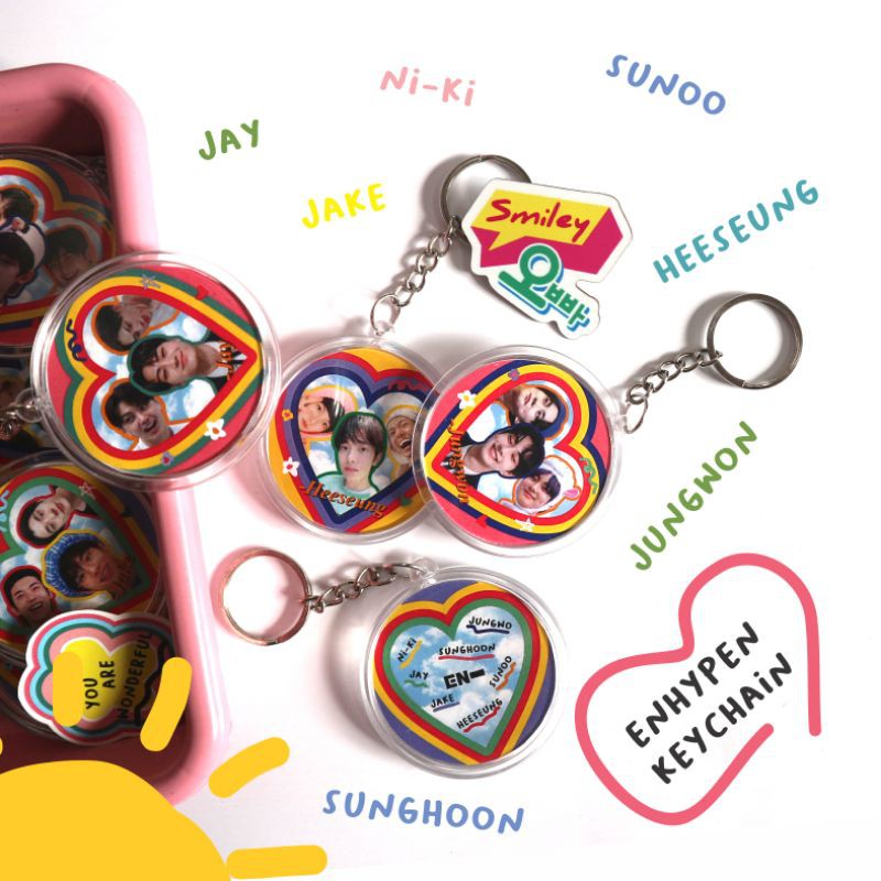 Jual Enhypen Keychain (READY) | Shopee Indonesia