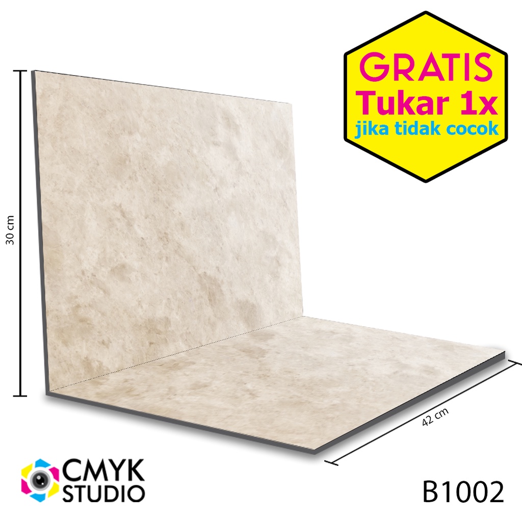 Jual Alas Foto Lipat / Background Foto Beige Marble ukuran A3 (B1002) | Shopee Indonesia
