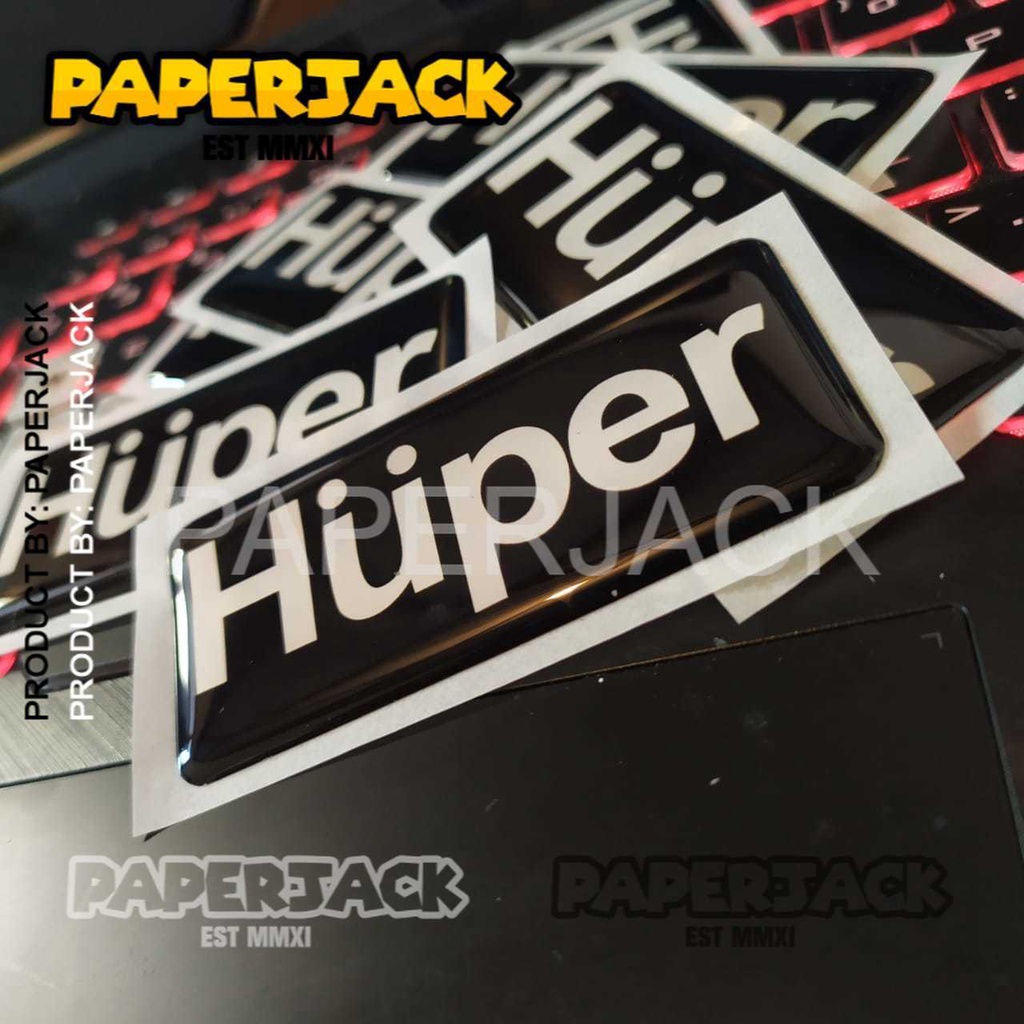 Jual [Buy3Get1] EMBLEM STIKER HUPER SOUND STIKER AUDIO STICKER LENTUR ...