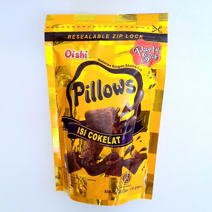 Jual Oishi Coklat Pillows Snack [110 g] / Oishi / Pillows | Shopee ...