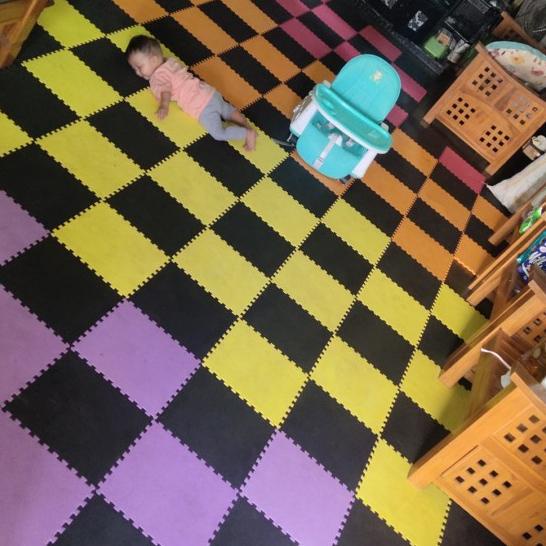 Jual Lebih Istimewa karpet Polos Matras Puzzle Alas Bermain Anak ...