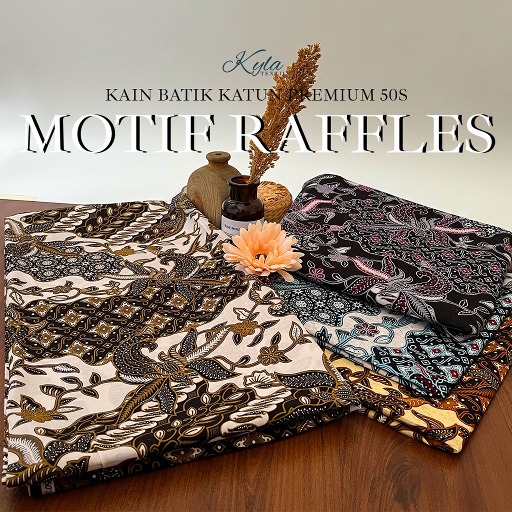Jual 1/2 METER KAIN BATIK KATUN PREMIUM 50S/BAHAN ROK KEBAYA/BAHAN ...
