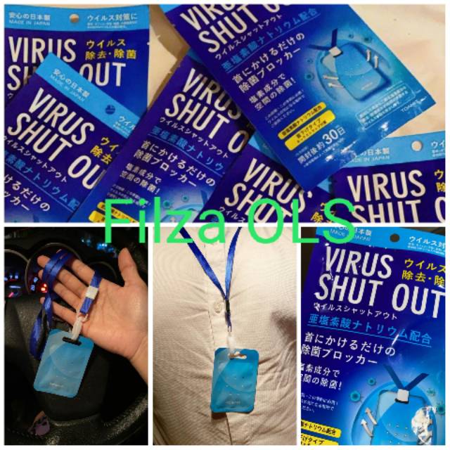 Jual VIRUS SHUT OUT) (Penangkal virus original dari Jepang ) | Shopee ...