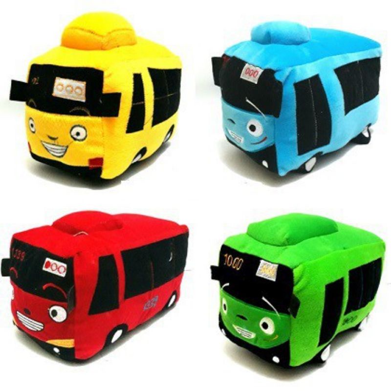 Jual Boneka Tayo Bus Tayo Ukuran Medium Bahan velboa kado ulang tahun | Shopee Indonesia