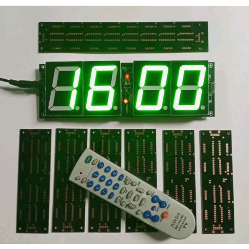 Jual PCB Jam Digital 2.3 Inch Seven 7 Segment Jadwal 1 inch | Shopee Indonesia