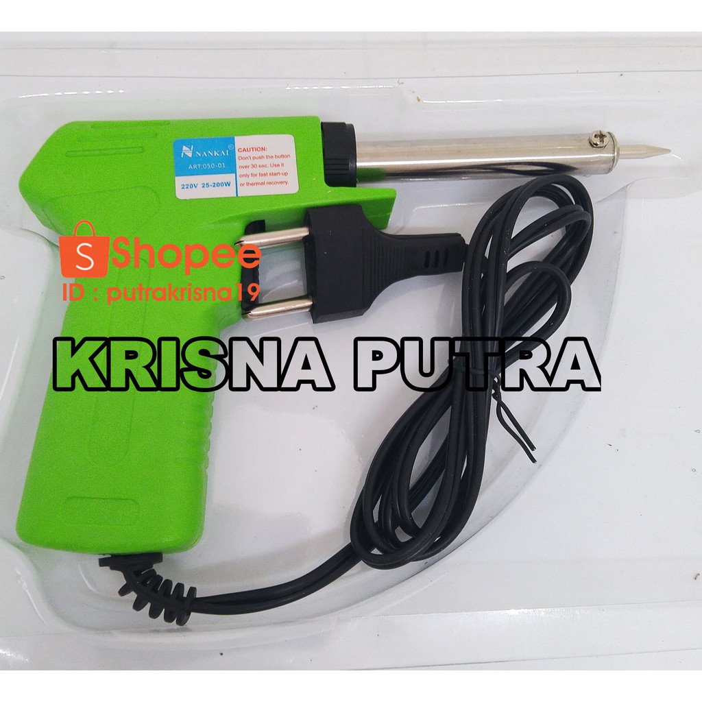 Jual SOLDER PISTOL TEMBAK ALAT PATRI NANKAI SOLDERING IRON SOLDER ...
