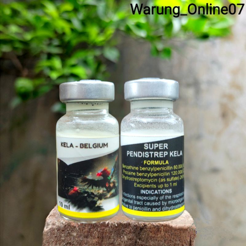 Jual PENDISTREP Kela 10ml - Seperti Antibiotik Setelah Laga Obat Luka Terkena Jalu Obat Ayam ...