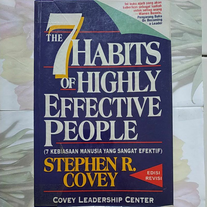 Jual Buku Motivasi The 7 Habits Of Highly Effective People Edisi