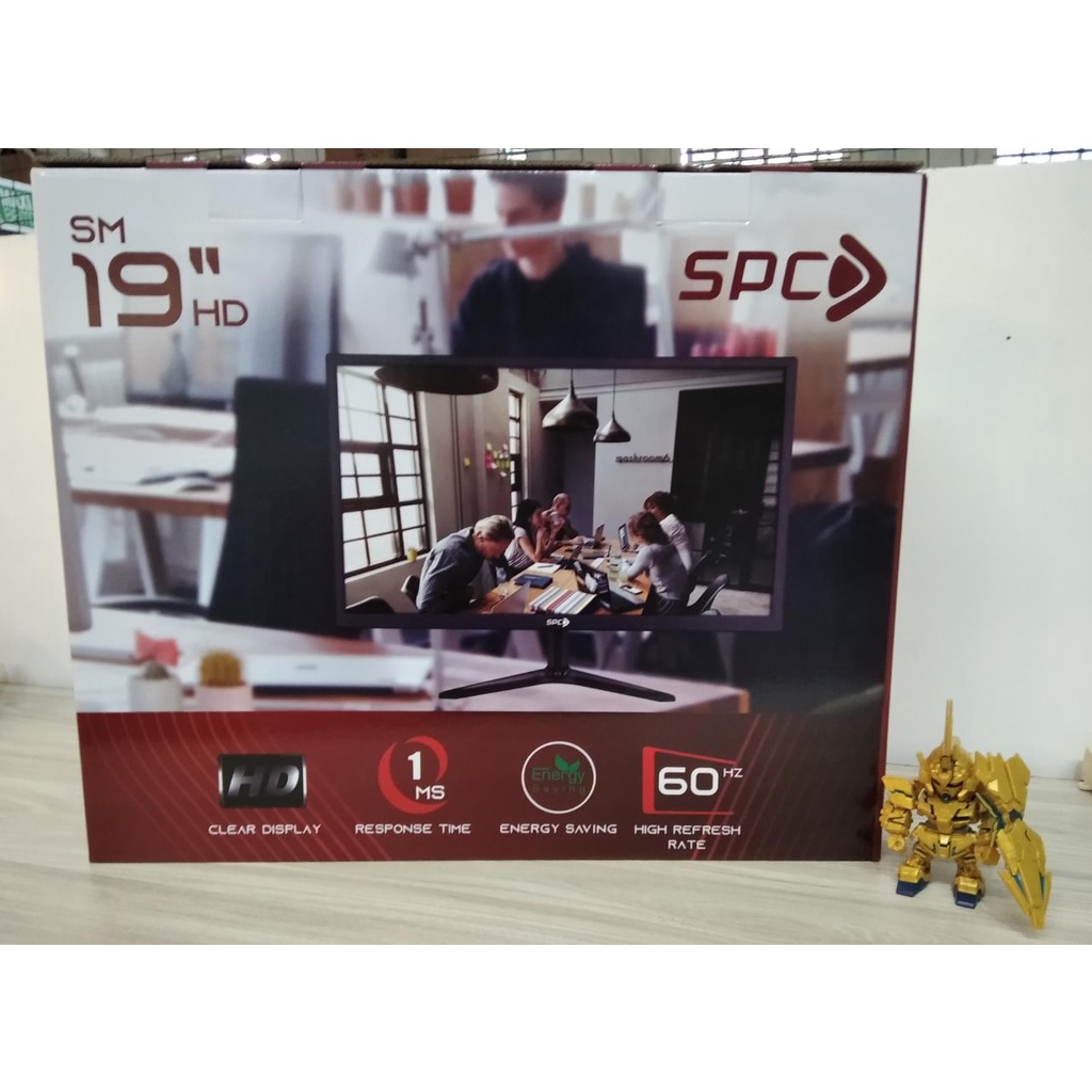 Jual LED Monitor SPC 19" / 19 Inch Full HD Input HDMI VGA SPC SM-19HD ...