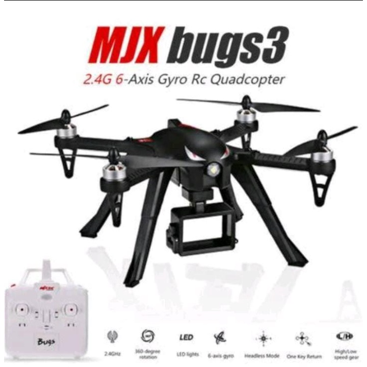 Jual Drone Mjx Bugs 3 B3 RC Quadcopter Brushless Motor Free Frame Camera | Shopee Indonesia