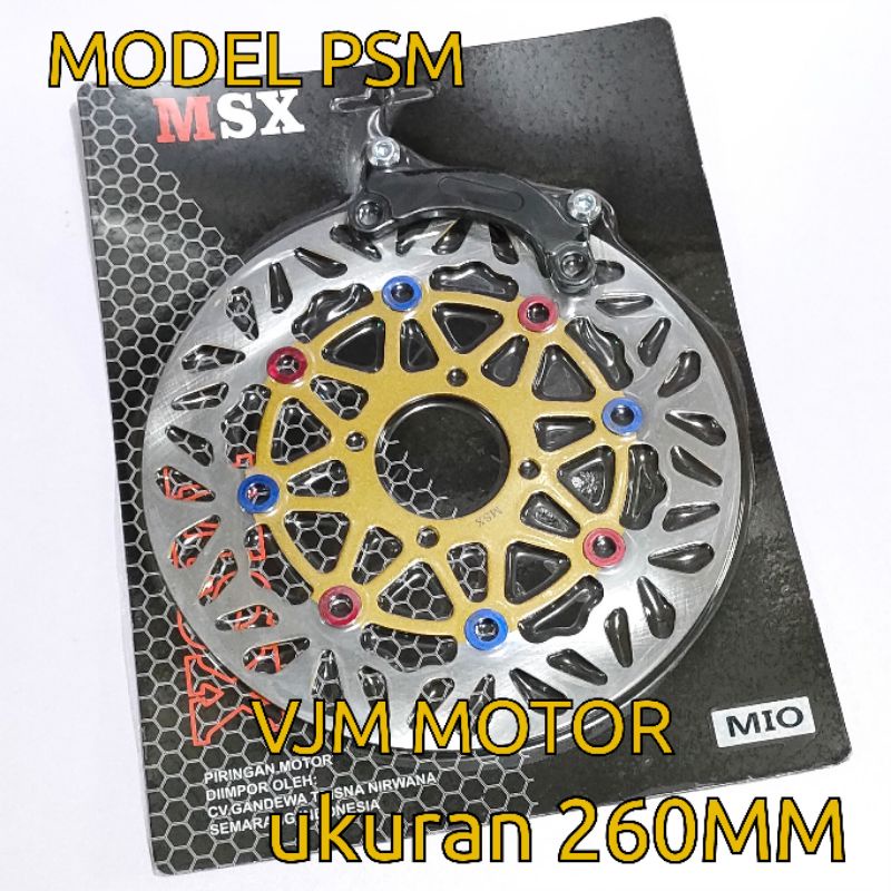 Jual Disc brake Mio model psm piringan depan Mio Msx ukuran 260MM model ...