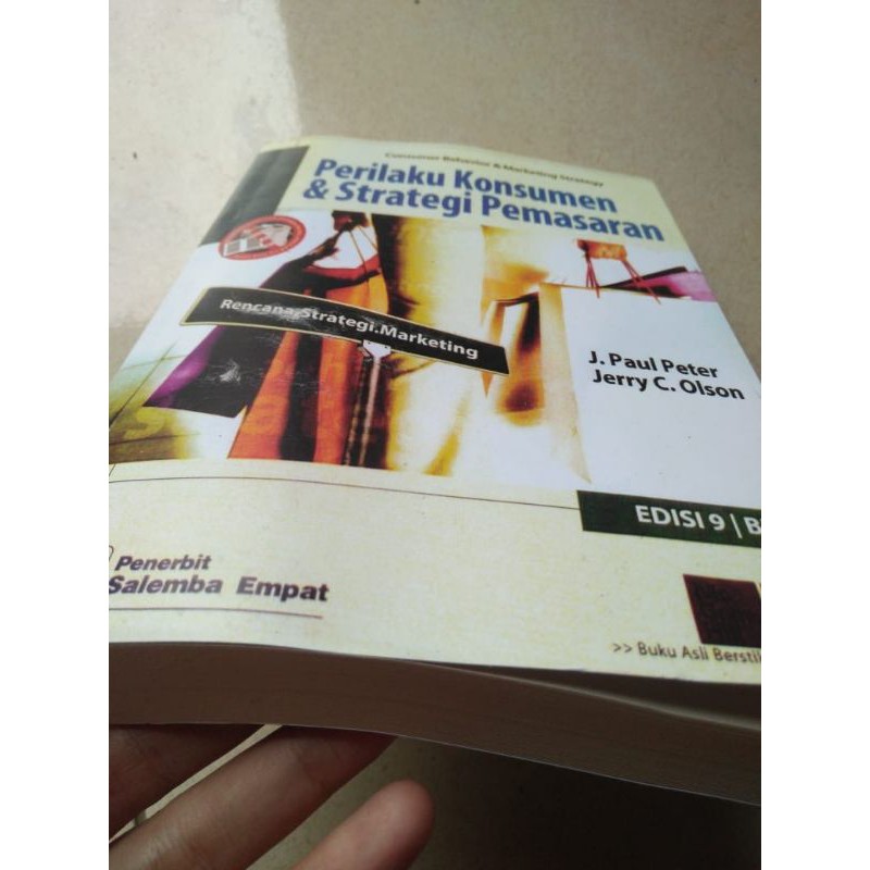 Jual Perilaku Konsumen & Strategi Pemasaran Buku 1 edisi 9 | Shopee Indonesia