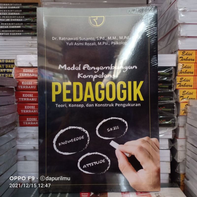 Jual Buku Original: Model Pengembangan Kompetensi Pedagogik Teori, Konsep, dan Konstruk ...