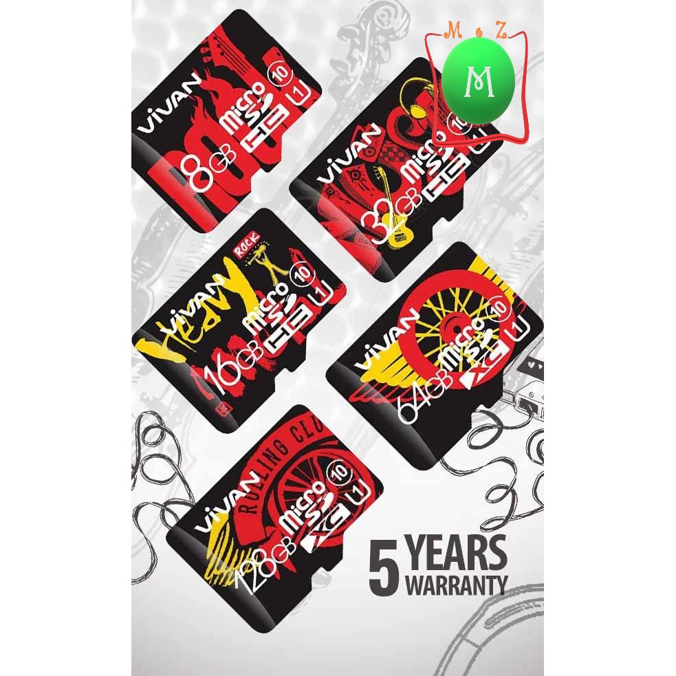 Jual MEMORI MMC VIVAN MICRO-SD CLASS 10 TF CARD 128GB ORIGINAL | Shopee ...