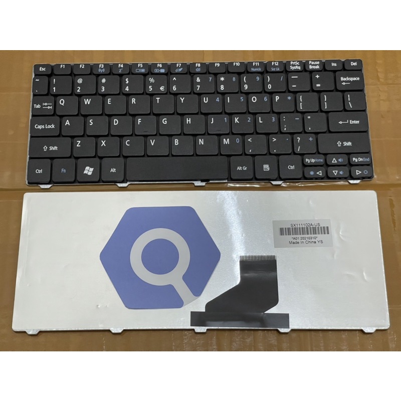 Jual Laptop Replace Keyboard Acer Aspire One 521 522 533 532 D255 D255E ...