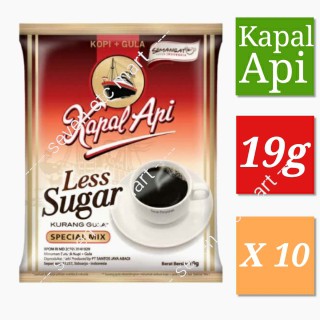 Jual Kopi Kapal Api Special Mix Less Sugar (isi 10) | Shopee Indonesia