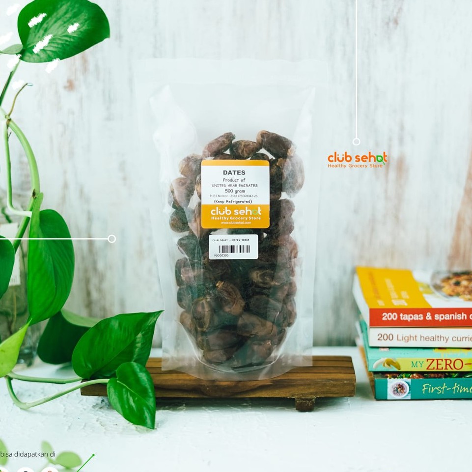 Jual Club Sehat Dates / Buah Kurma Kering 500gr | Shopee Indonesia