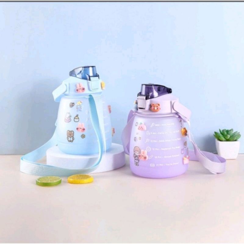 Jual BOTOL VIRAL BOTOL MINUM GEMOY GRADASI 1,3L BONUS STIKER BOTOL ...