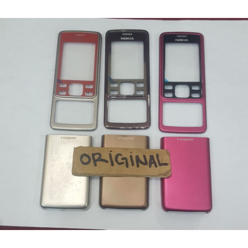 Jual CASING/HOUSING NOKIA 6300 DEPAN BELAKANG(TANPA KEYPAD,TANPA TOMBOL ...