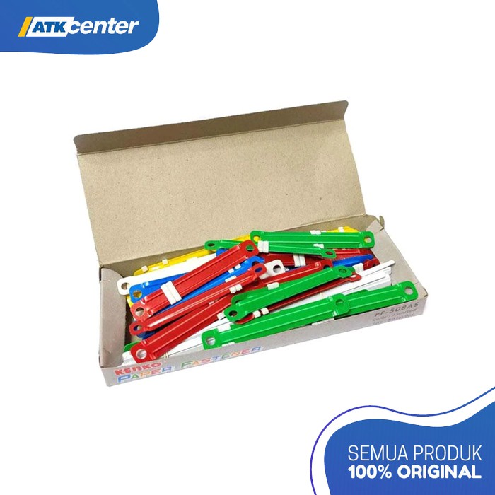 Jual Paper Fastener / Acco Kenko PF508 Warna | Shopee Indonesia