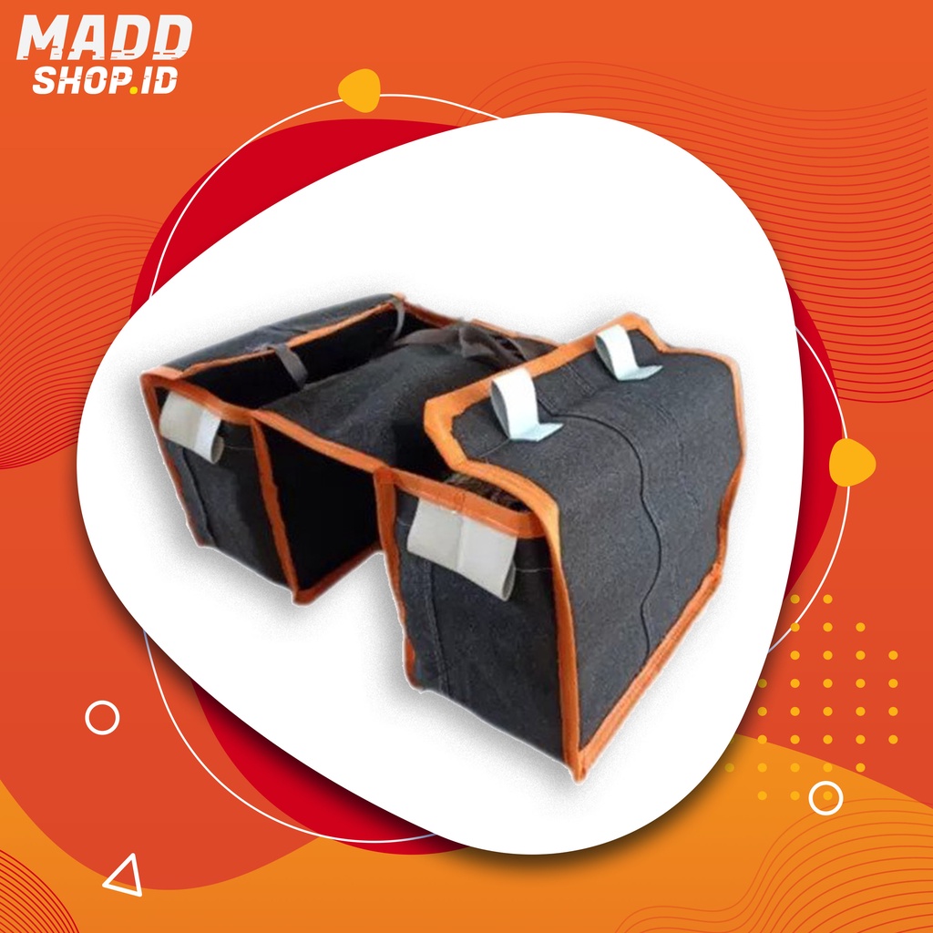 Jual Tas motor kurir / Tas obrok kandek bronjong motor tebal anti air ...
