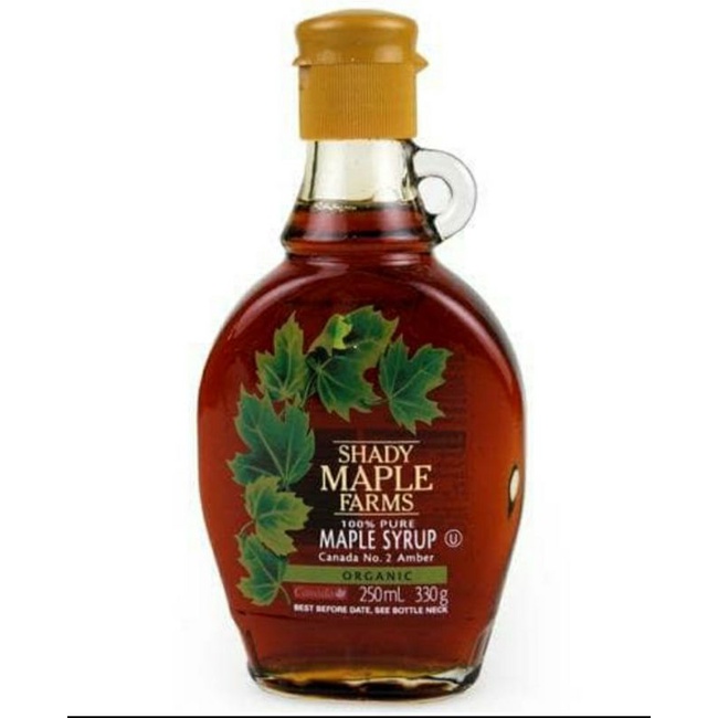 Jual Shady Maple Farm Canadian Pure Maple Syrup 250 ml | Shopee Indonesia