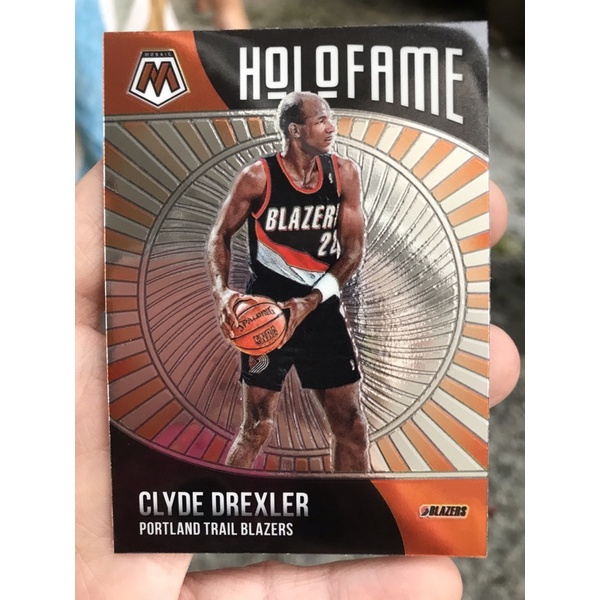 Jual KARTU BASKET CLYDE DREXLER 2020 NBA PANINI MOSAIC HOLOFAME CARD ...