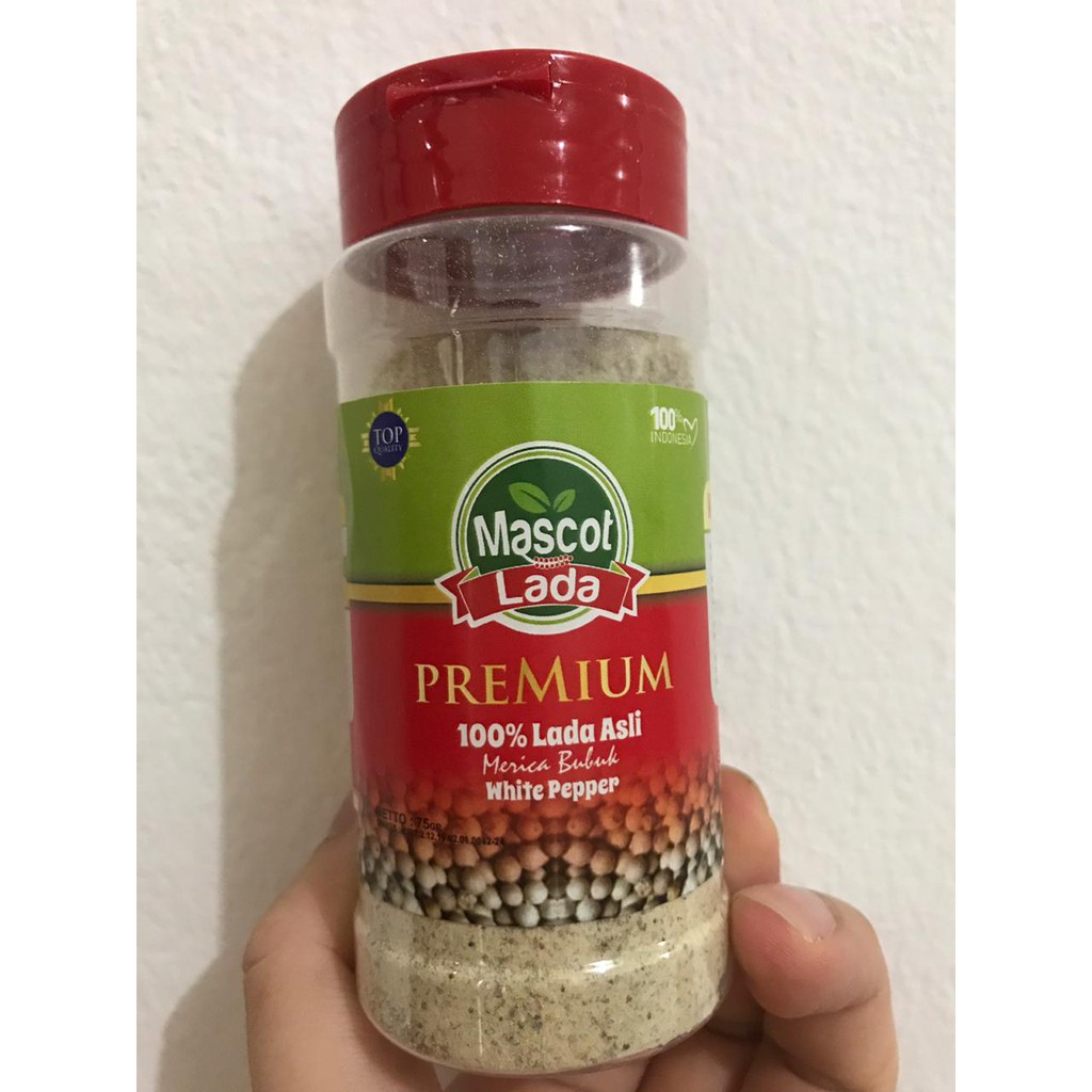 Jual Lada Botol Putih Bubuk Mascot 70GR | Shopee Indonesia