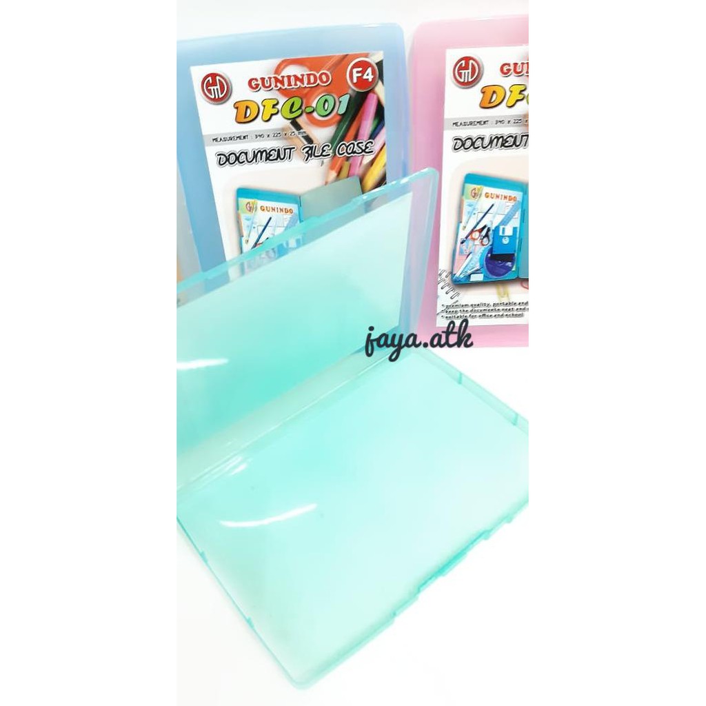 Jual Paling Dicari] Map Plastik Folio F4 Tas Tenteng File Case Dokumen ...