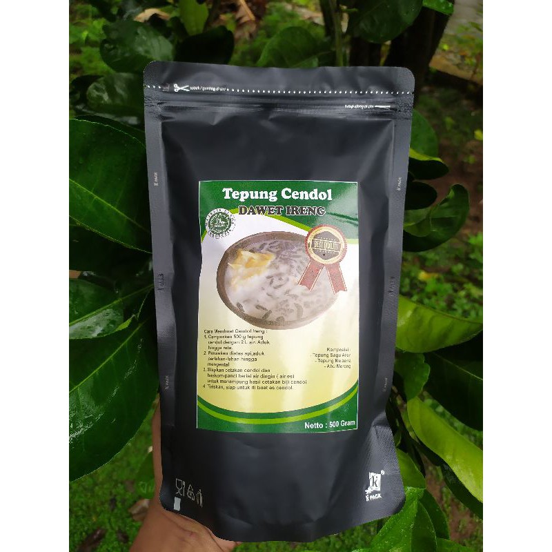 Jual Tepung cendol dawet hitam/ireng 500gr | Shopee Indonesia