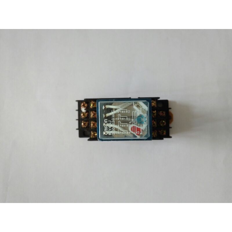 Jual Omron Relay MY4NJ 220vAC coil 5A Load Class A Relay plus socket ...