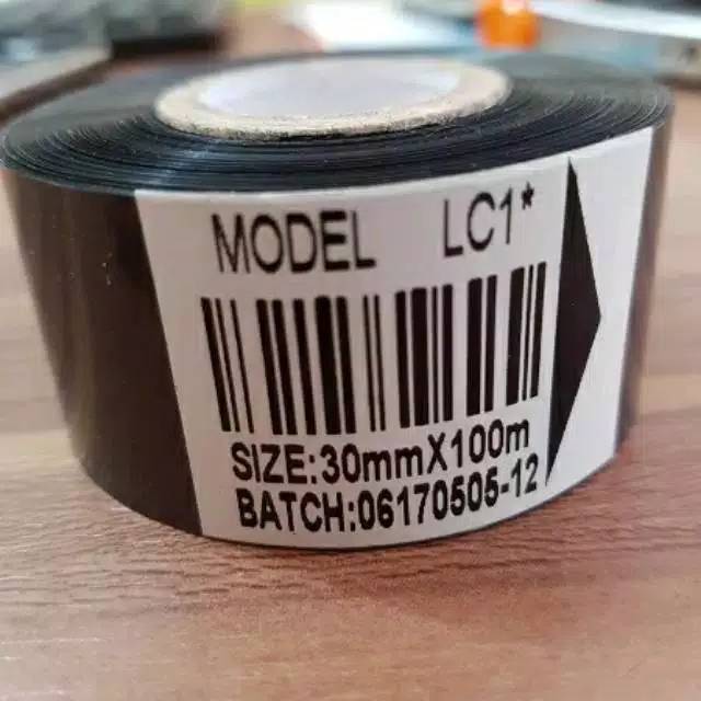 Jual Ribbon tape pita tinta coding 30x100 | Shopee Indonesia