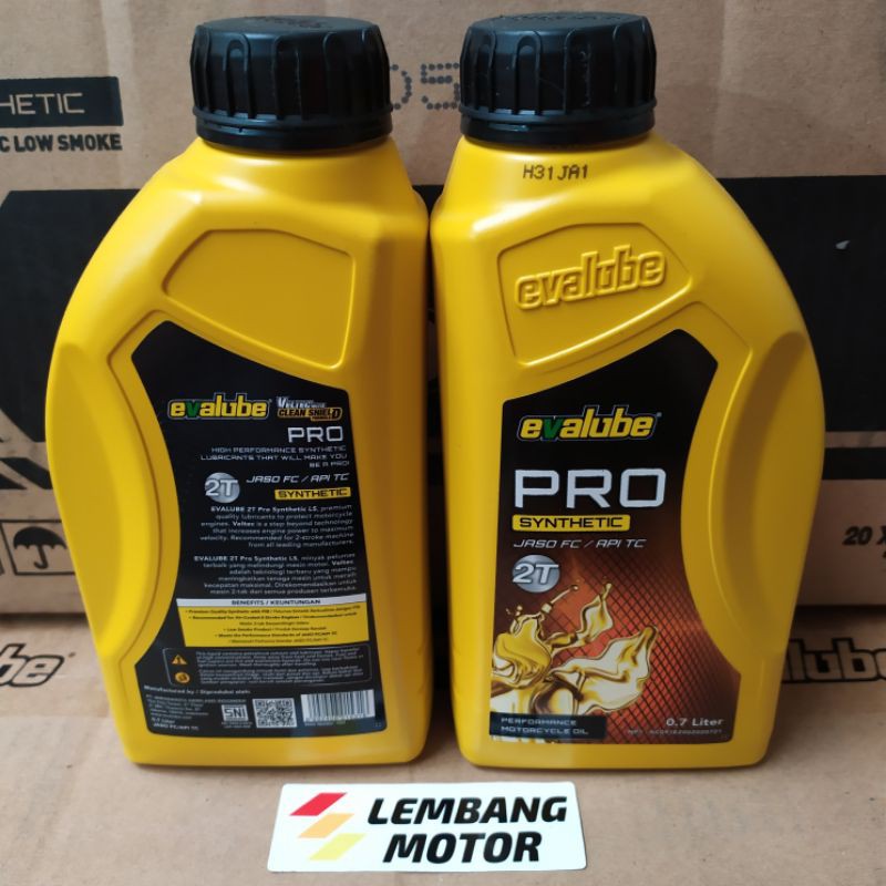 Jual Oli EVALUBE PRO 2T 0.7 Liter - 700ml | Shopee Indonesia