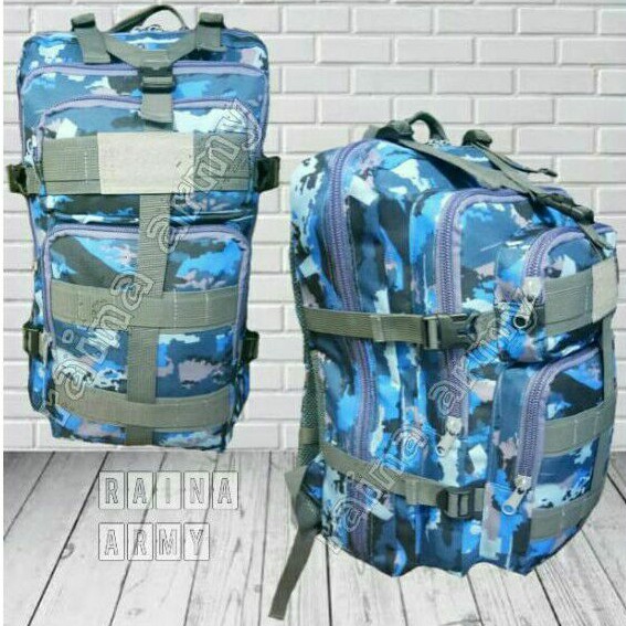 Jual tas ransel army 3p tas punggung army model lebanon loreng tni au ...