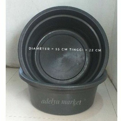 Jual Bak air besar 24 hitam / baskom air besar 24 | Shopee Indonesia