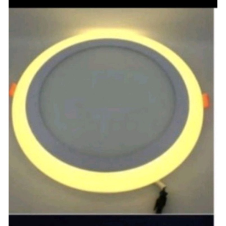 Jual lampu led panel inbow 2warna 3w 4w 6w 12w 18w downlight 2 warna ...