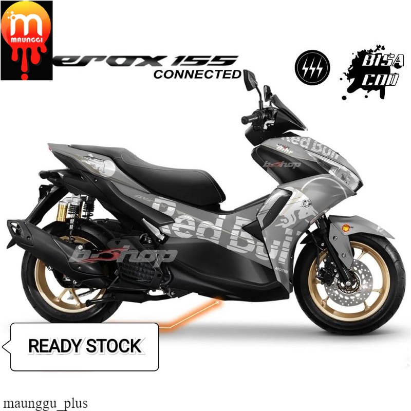 Jual Decal all new aerox conected 155 full body Sticker variasi motor ...
