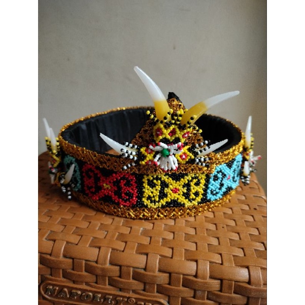 Jual Topi dayak dewasa mahkota suku dayak mahkota dayak hiasan kepala ...
