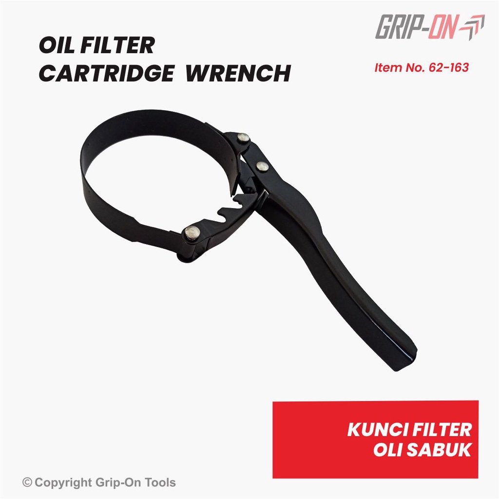 Jual Grip-On Oil Filter Catridge Wrench Adjustable Kunci Oli Filter ...