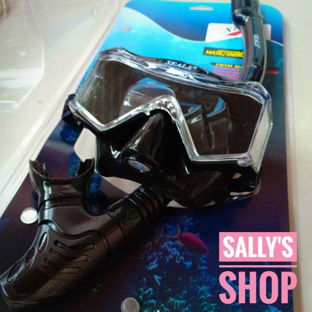 Jual Alat Snorkeling Diving Full Dry Seals - Kacamata + Snorkel Diving ...