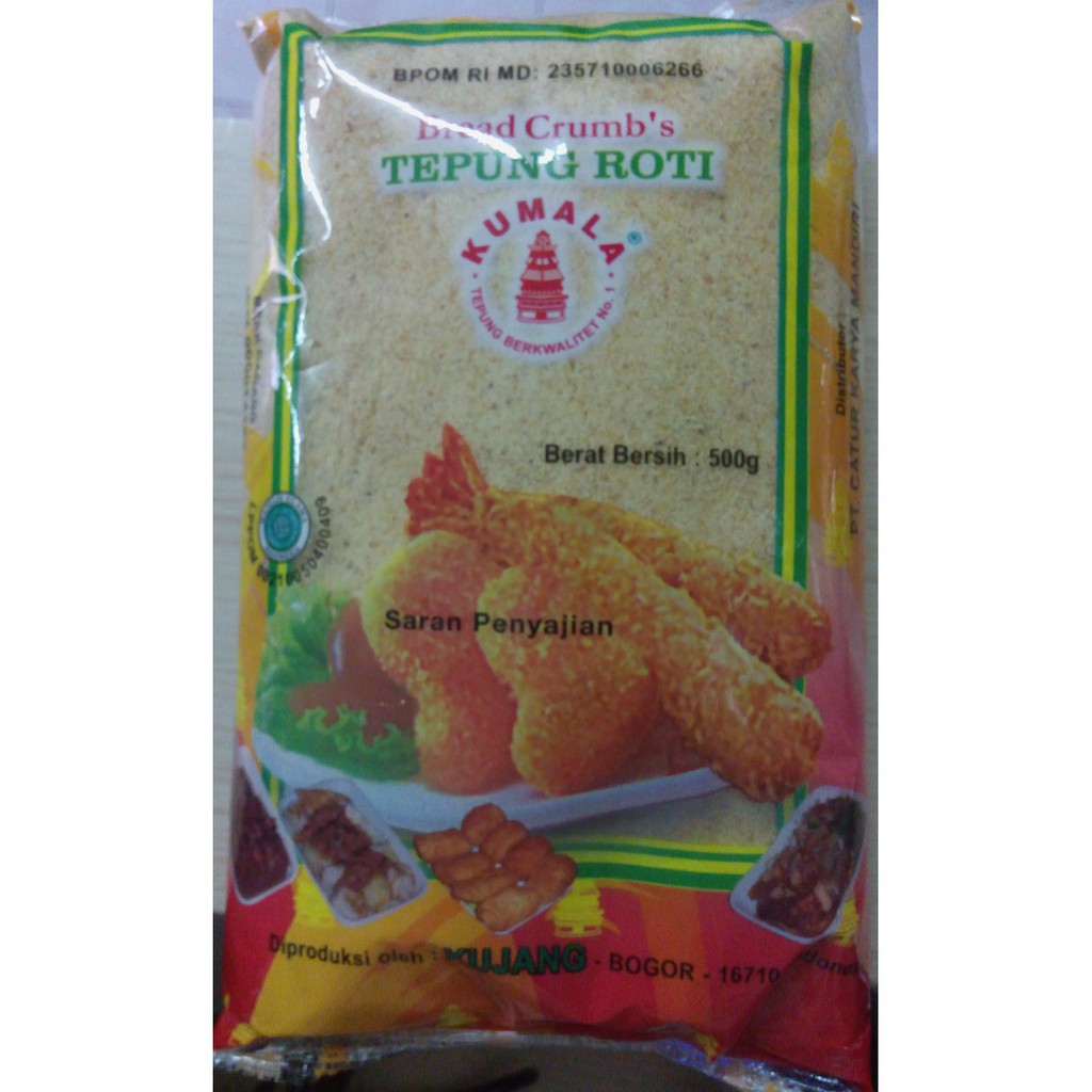 Jual kumala bread crumb 500gr | Shopee Indonesia