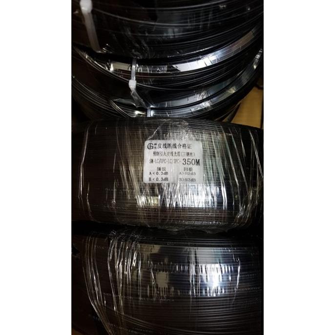 Jual Kabel Fiber Optik Ftth Sc Indihome / Drop Wire Core Optic 350 ...