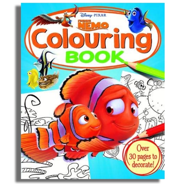 Jual BUKU MEWARNAI SIMPLY COLOURING DISNEY: DISNEY PIXAR FINDING NEMO ...