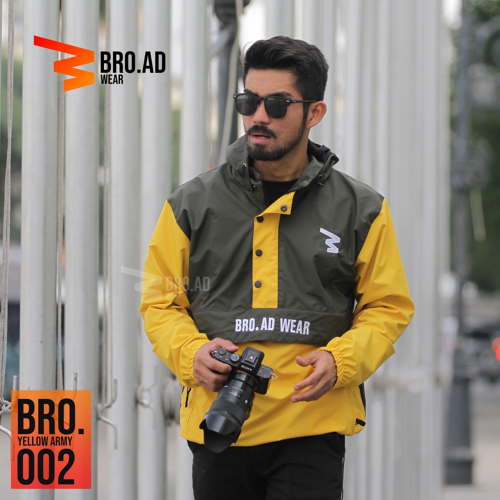 Jual JAKET PRIA PREMIUM-JAKET PRIA ORIGINAL COUGLE BRO.AD WEAR-YELLOW ...