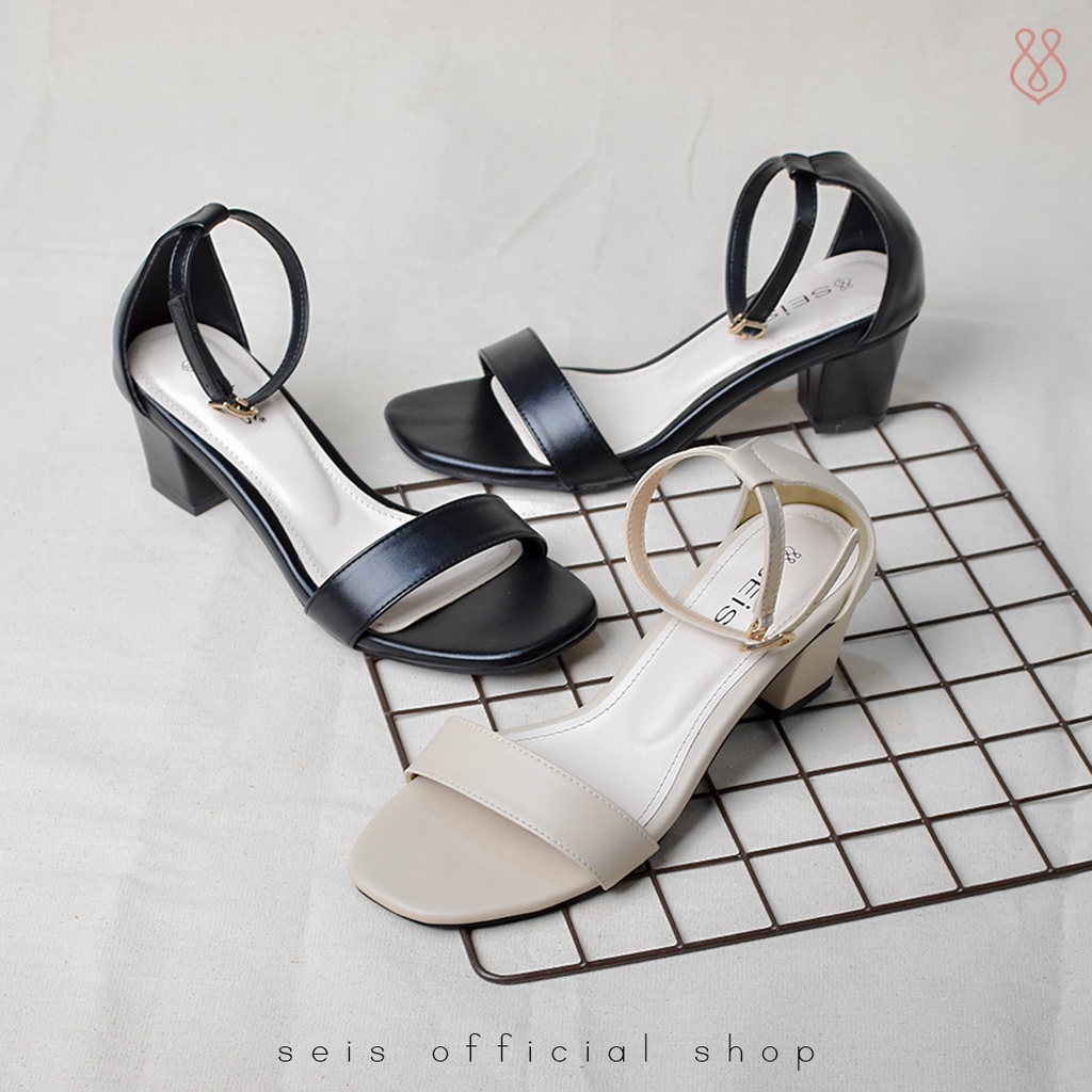 Jual SEIS Venesia Sandal Heels Tali Wanita Hak 5 cm | Shopee Indonesia