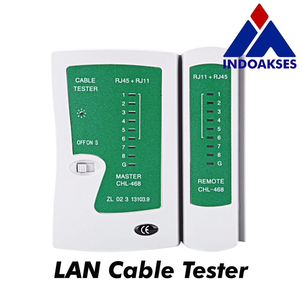 Jual LAN Tester Alat Cek Kabel LAN RJ45 dan RJ11 LAN Cable Tester ...