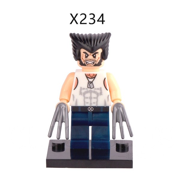 Jual Lego Minifigure X-Men Wolverine | Shopee Indonesia