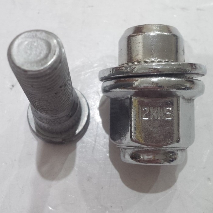 Jual Mur Baut Roda Racing Set Pendek Vios Kijang Yaris Universal ASLI ...