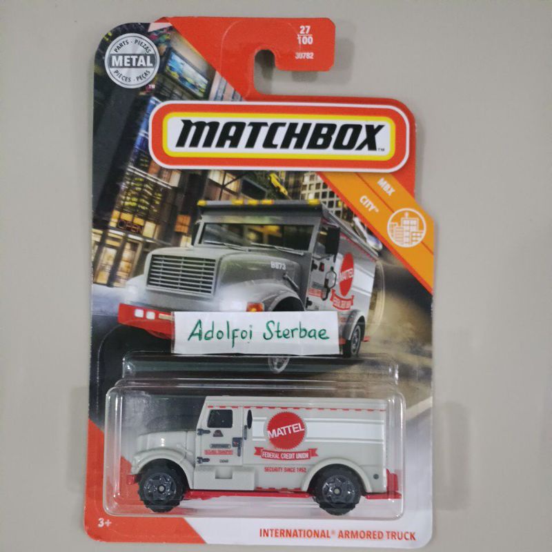 Jual matchbox international Armored truck mbx city 100 grand chewy ...